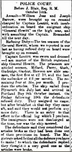 The General Hewitt – Portland Bay 1856 | Western District Families